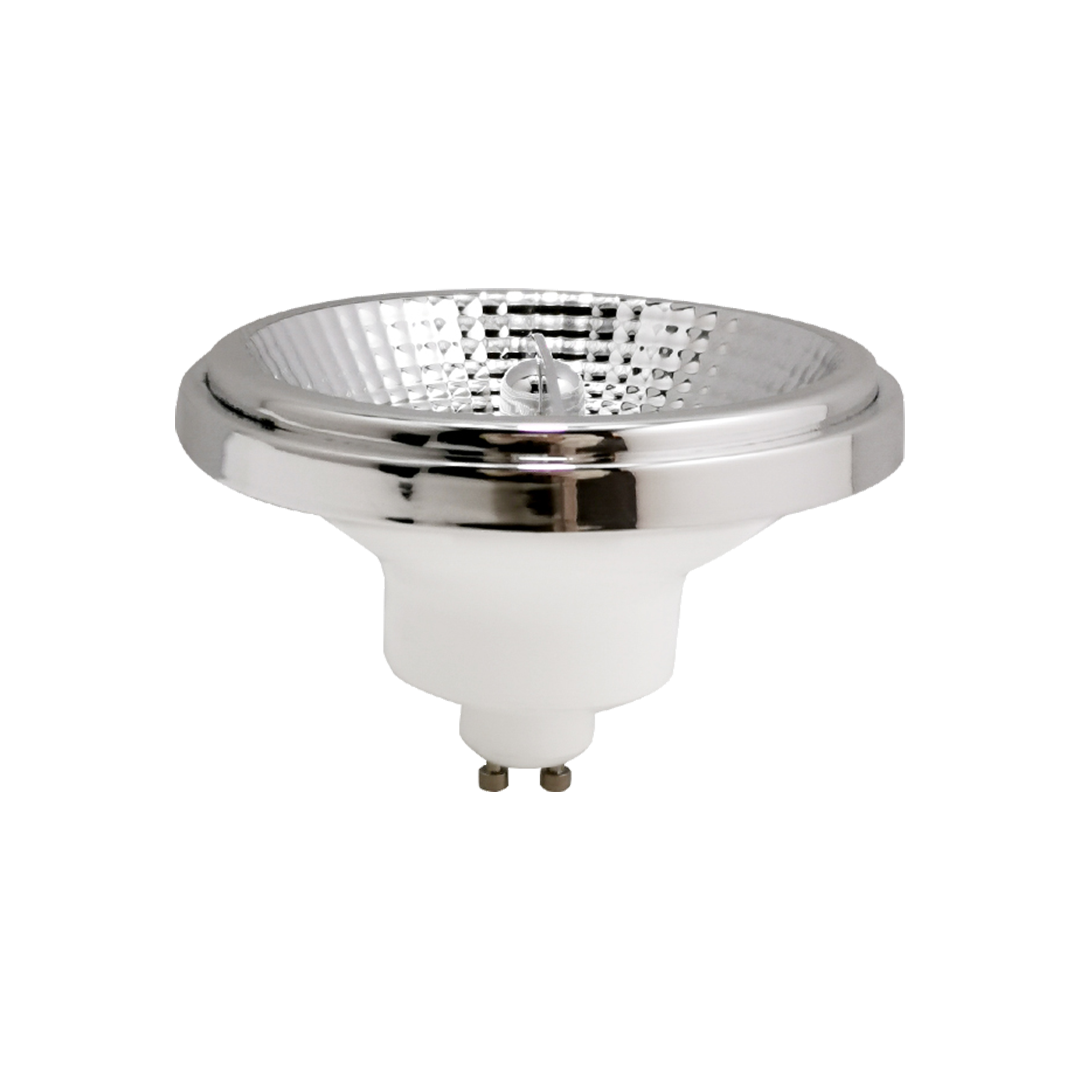 LAMPADA LED AR111 GU10 12W 3000K 950lm BIV. ANGULO 24 MGSH - Cristallux